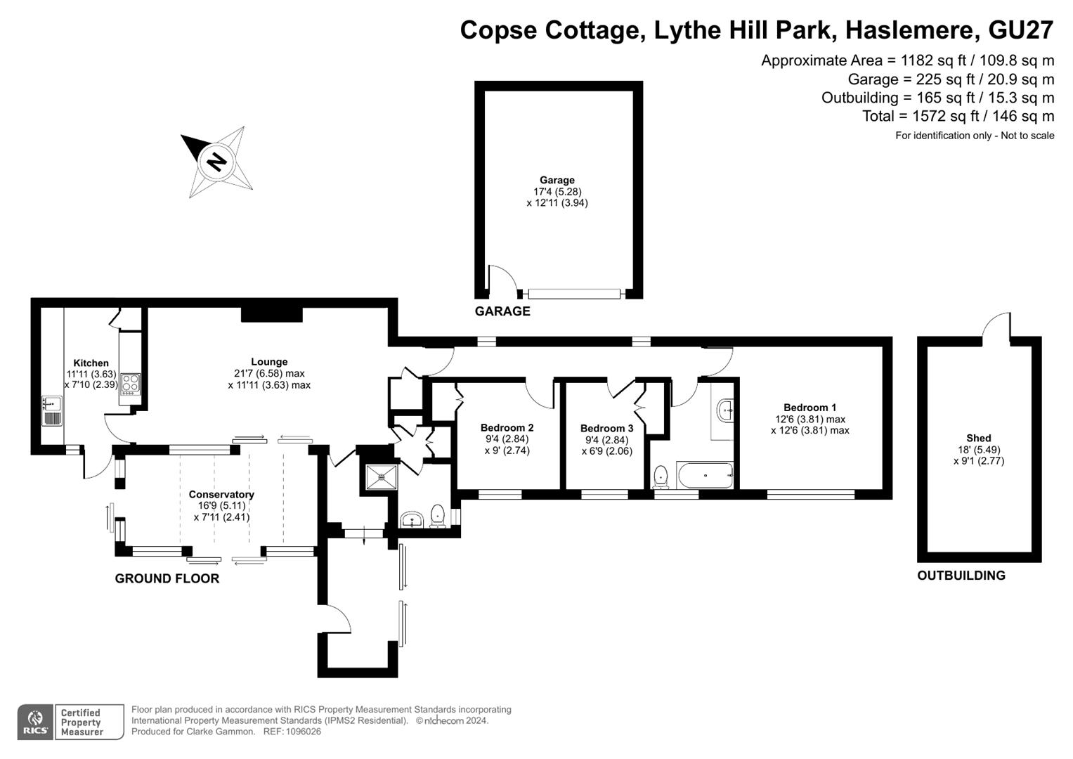 Property details for Lythe Hill Park, Haslemere Price Guide £725,000 ...